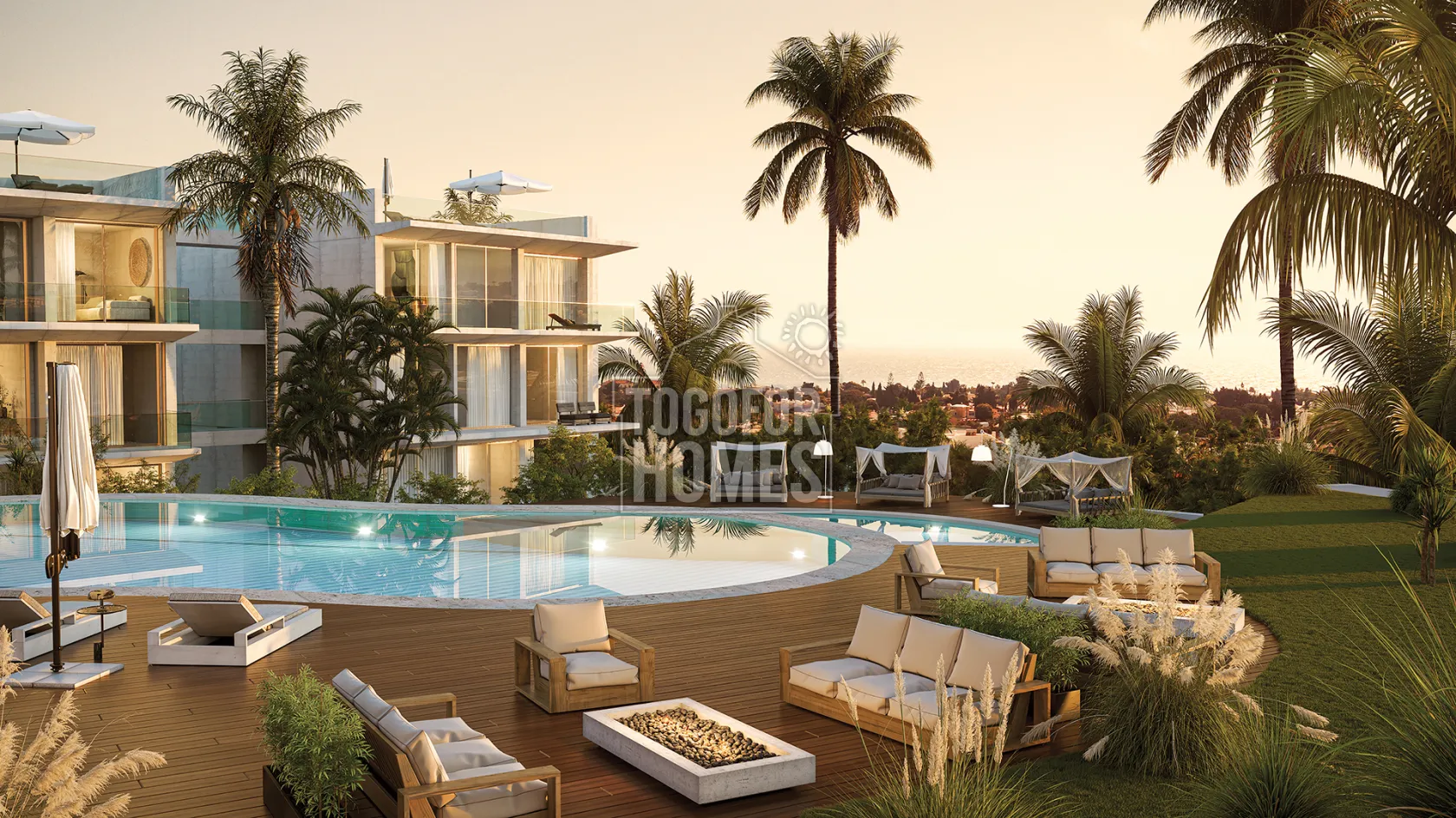Wo kann ich ein Penthouse mit eigenem Pool und Meerblick in Carvoeiro ...